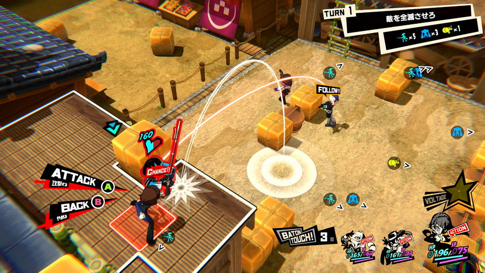 Persona 5 Tactica Punya Lima Tingkat Kesulitan